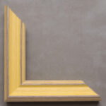 フレーム品番：M201-CR（クリーム）額縁フレーム｜Picture frame｜Cream yellow｜Hand painted ...