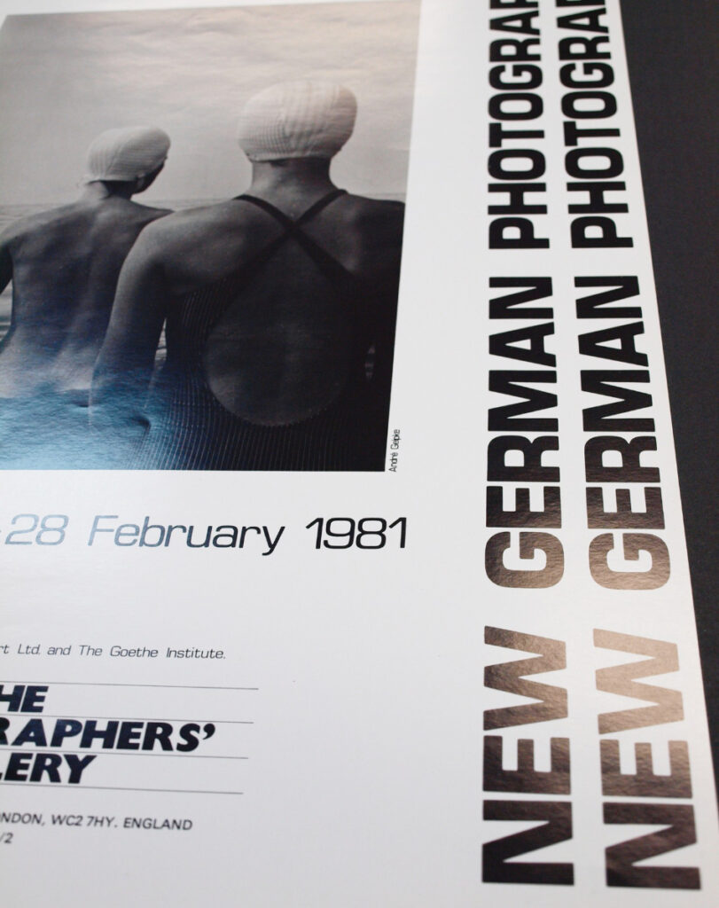New German Photography 1981/アンドレ・ゲルプケ【Andre Gelpke】ポスター | アトリエフォロン｜京都の額縁工房