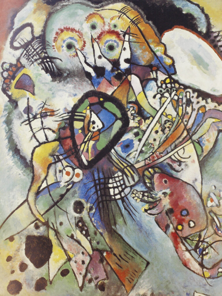 Two Ovals/ワシリー・カンディンスキー【Wassily Kandinsky】ポスター | アトリエフォロン｜京都の額縁工房
